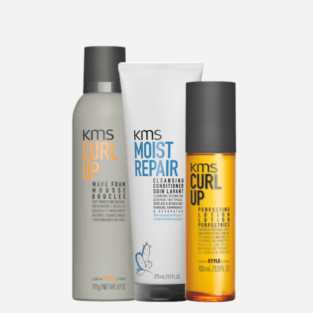 KMS Curl Care Kit | Styling og pleje til naturlige krøller | Mayin